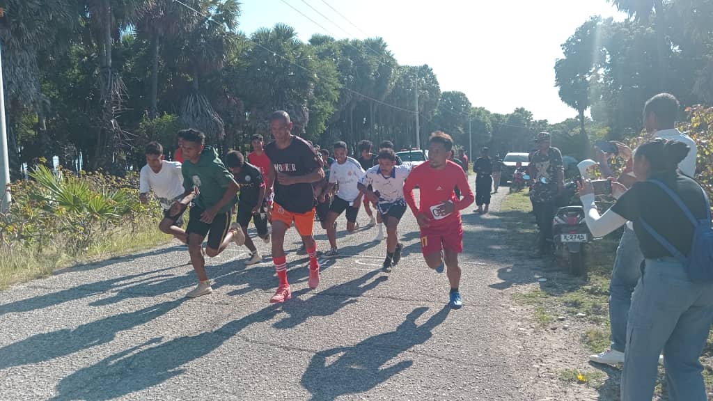 Joltan Sai Vensedor Marathona Distansia 7 Km - Loluwari