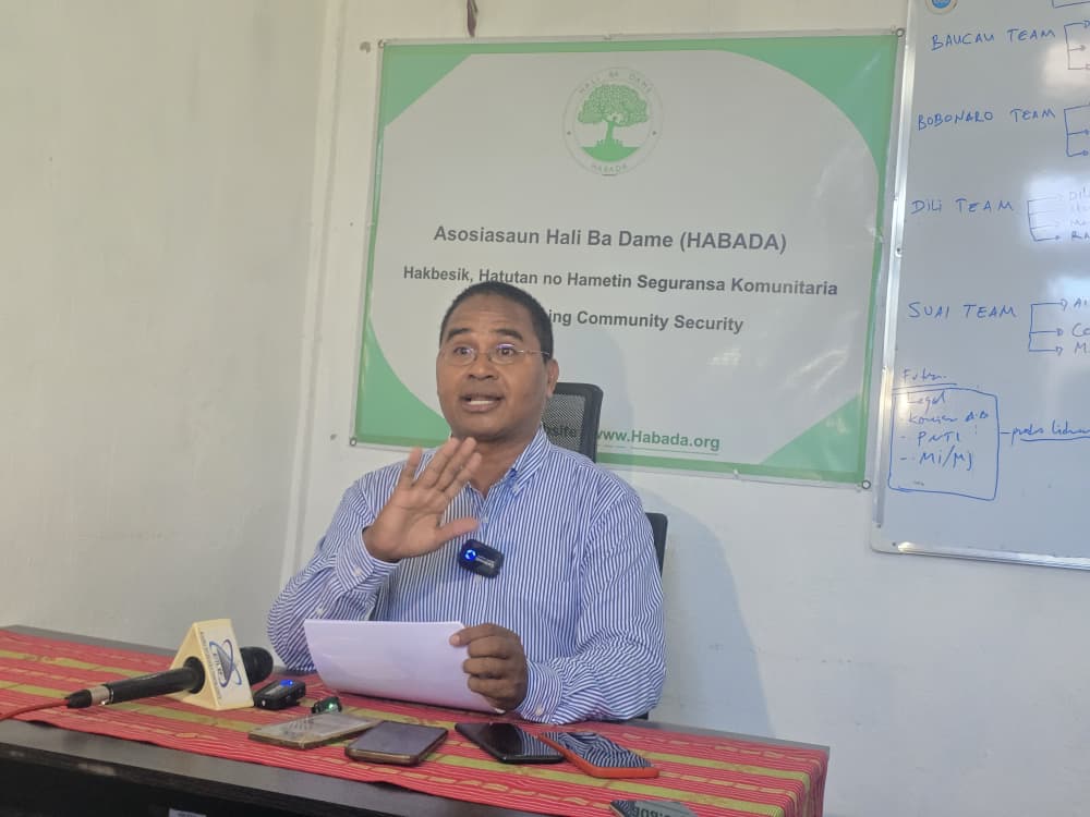 ONG HABADA Husu PN Kansela Sosa Kareta ba Deputadu Sira - Loluwari
